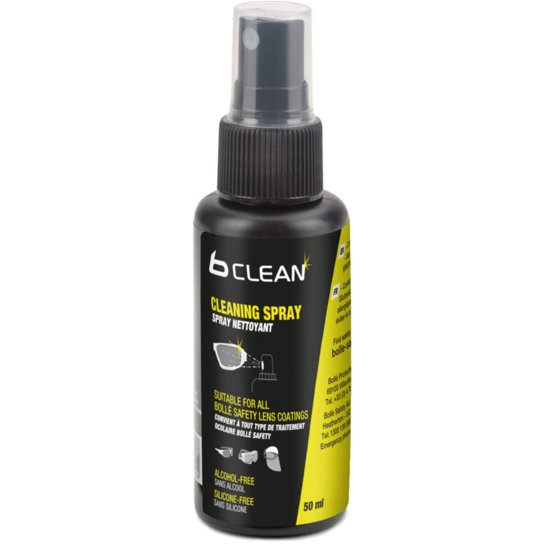 Bolle 50ml BClean Lens Cleaning Spray – Insight Ergonomics